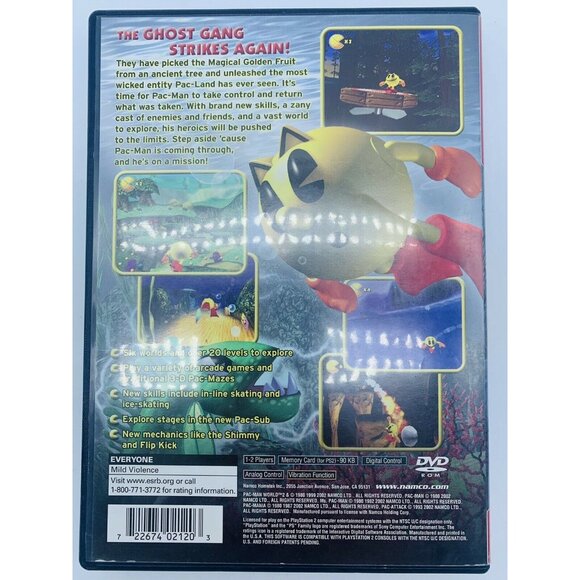Video Games & Consoles | Pacman World 2 Pacman Sony Playstation 2 Ps2 ...